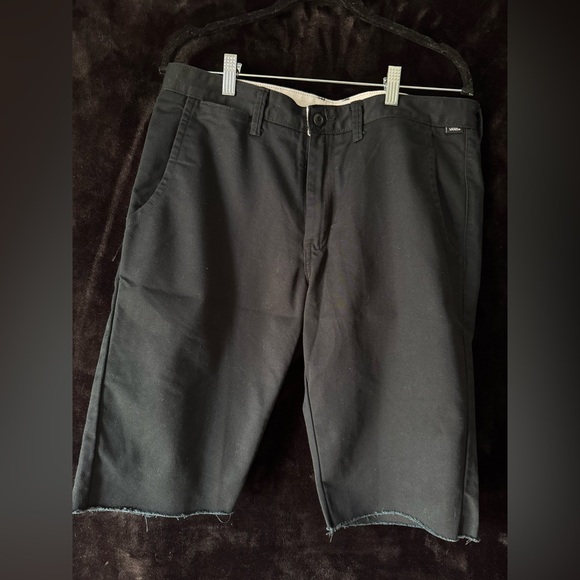 Vans | Shorts | Mens Black Vans Shorts | Poshmark
